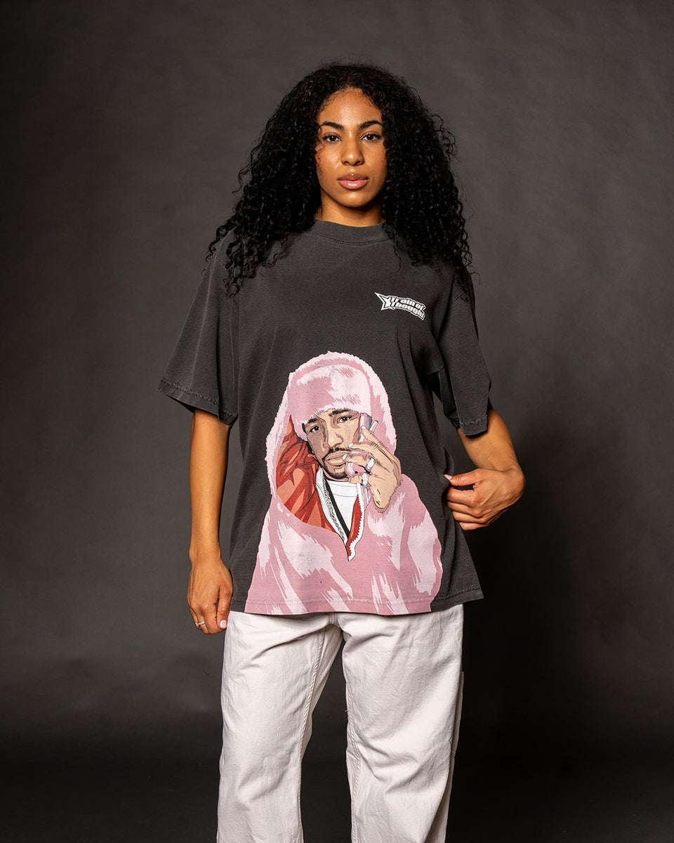 Killa Oversized Shadow Tee – trainofthoughtcollective