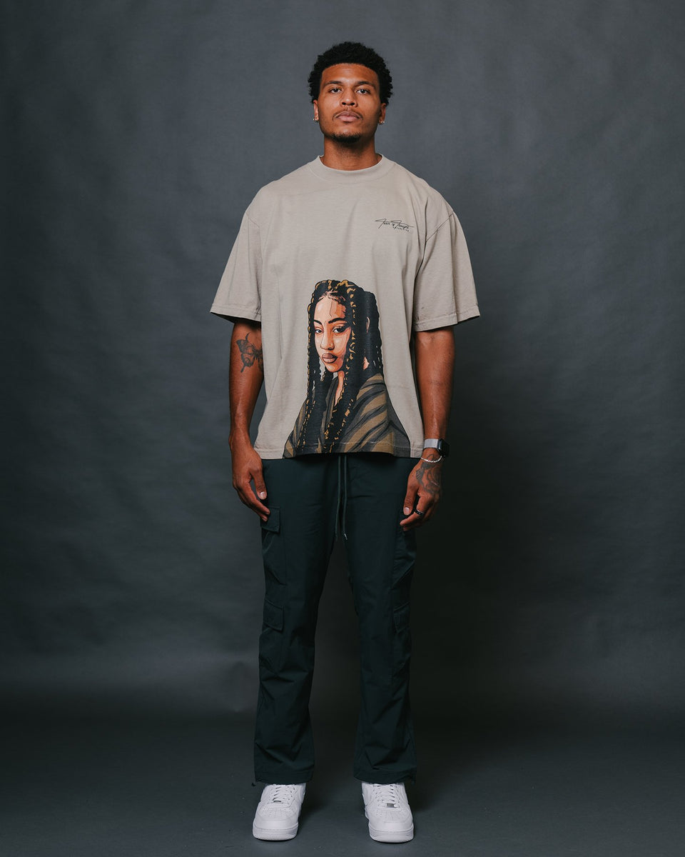 Tems Big Face Oversized Oatmeal Tee – trainofthoughtcollective